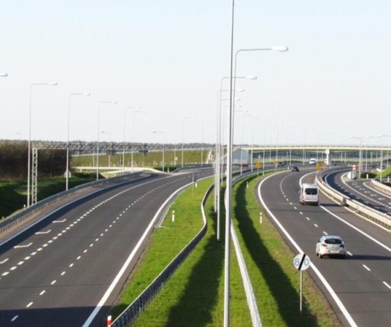 S7 motorway from Gdansk-Warszawa to Kalsk-Miłomłyn (Poland)
